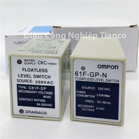 Relay Water Level 61F GP 61F GP N Control Supply And Drainage 2 ON OFF Levels 3 Poles With