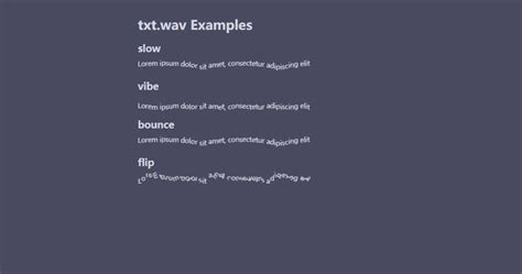 前端js特效第44集：js动态波浪文字动画显示特效js波纹效果 Csdn博客