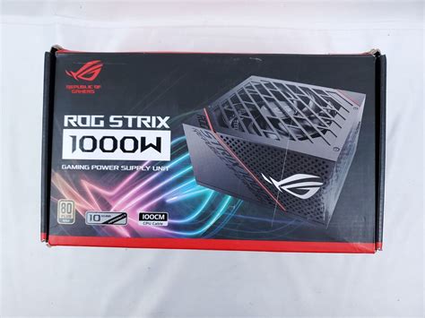 ASUS ROG Strix 1000W, ROG-STRIX-1000G, 80+ Gold 1000W Power Supply ...