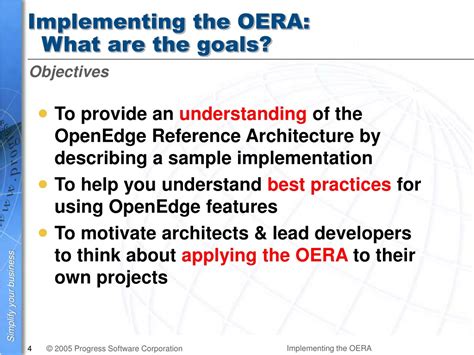 Ppt Implementing The Openedge Reference Architecture Powerpoint