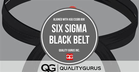 Asq® Cssbb How To Pass Your Six Sigma Black Belt Exam Quality Gurus