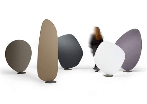 Jin Kuramoto Designs Petal Shaped Room Dividers For Offecct