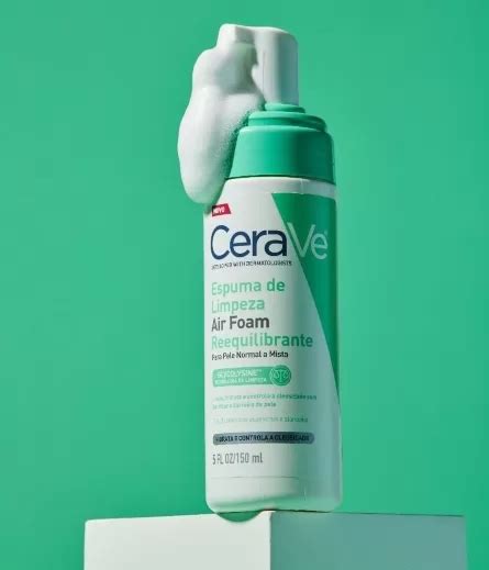 Cerave Lança Espuma De Limpeza Air Foam