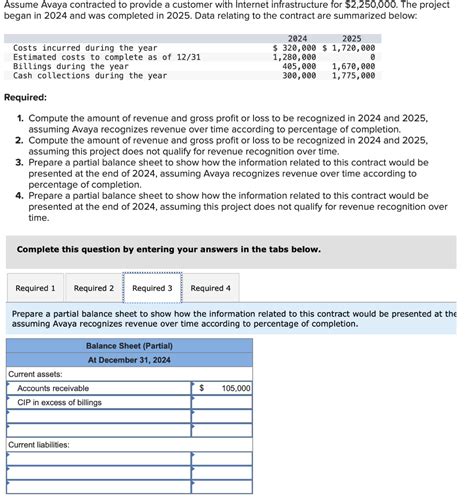 Solved Assume Avaya Contracted To Provide A Customer With Chegg