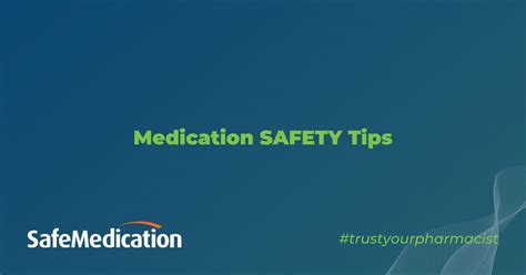 Help Your Patients Follow Medication Safety Standards To Keep Their… Ashp
