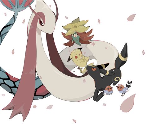 Kurosuke Krsk 8x8x Fletchling Gossifleur Milotic Pikachu Umbreon Nintendo Pokemon