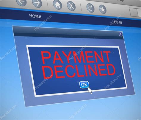 Payment Declined Concept Stock Photo Soul