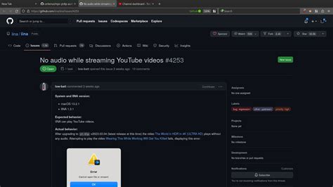 Mpv Not Playing Audio On Youtube Video Fix It With A A Lua Script Youtube