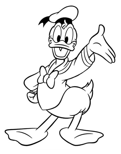 Desenhos Do Pato Donald Para Colorir Desenhos Imprimir