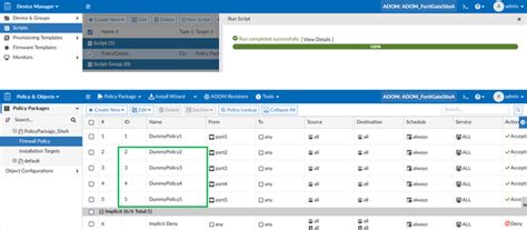 Technical Tip Fortimanager Configure Multiple Fir Fortinet Community