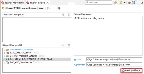 Export And Import Atc Objects Across On Premise An Sap Community