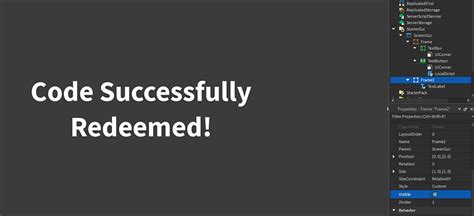 How To Make A 1 Time Redeemable Code For Badge Scripting Support