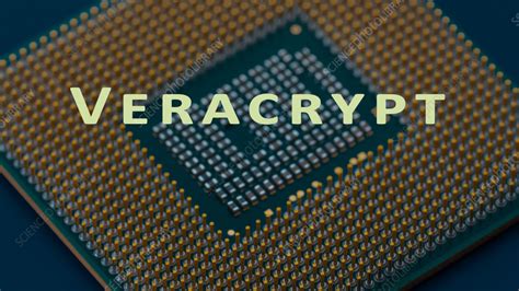 Veracrypt Encryption Stock Image F0451444 Science Photo Library