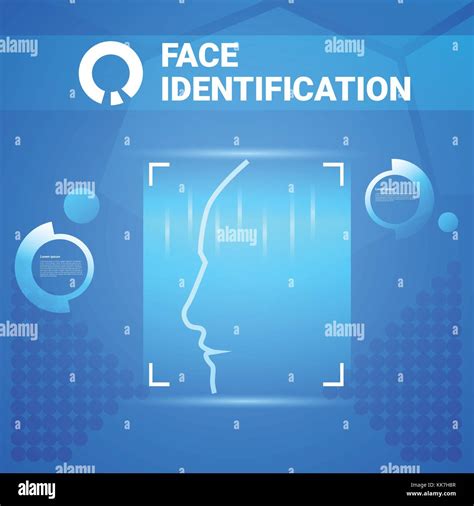 Face Identification System Scanning Modern Access Control Technology Biometrical Recognition