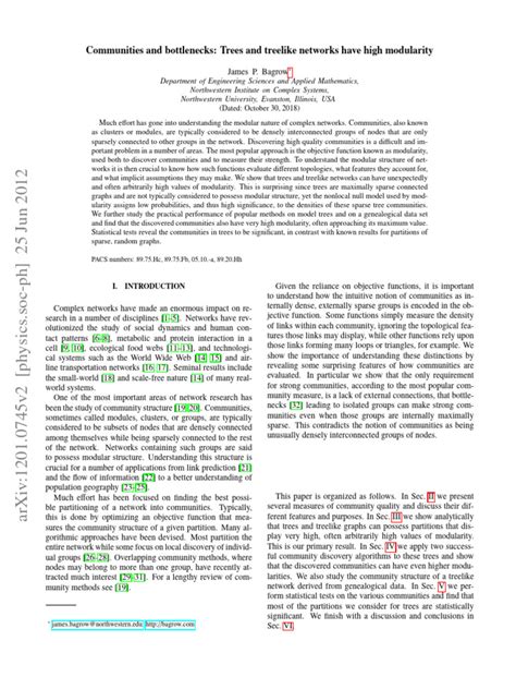 Communities And Bottlenecks Trees And Treelike Networks Have High