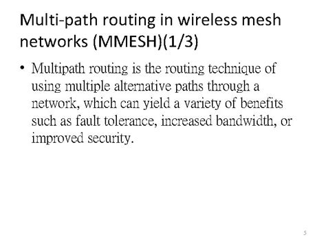 Multipath Routing In Wireless Mesh Networks Mobile Adhoc