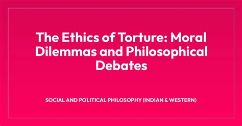 Social And Political Philosophy Indian And Western • Philosophy Institute