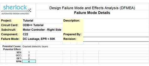 61 Design Failure Mode And Effects Analysis Dfmea