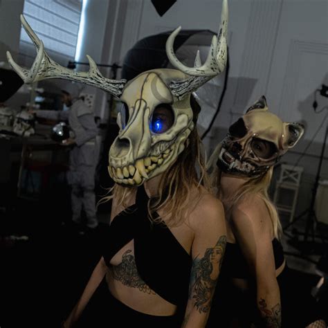 Transform Into The Wendigo The Deer Skull Wolf Mask
