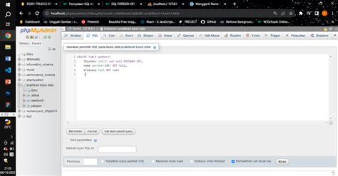 Membuat Foreign Key Pada Mysql