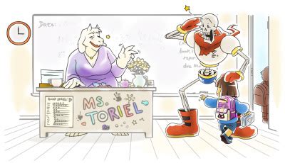 Toriel Is A Very Dedicated Teacher And I Dedicate Tumbex