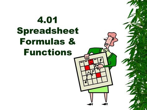 401 Spreadsheet Formulas And Functions Ppt Download
