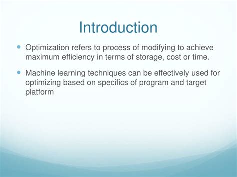Ppt Machine Learning In Compiler Optimization Powerpoint Presentation Id