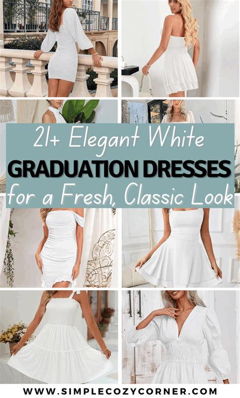 21 Graduation Dress Ideas To Make You Stand Out Simple Cozy Corner