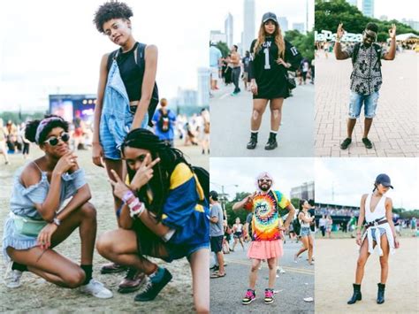 Inspired Looks The Fiercest Fashion At Lollapalooza