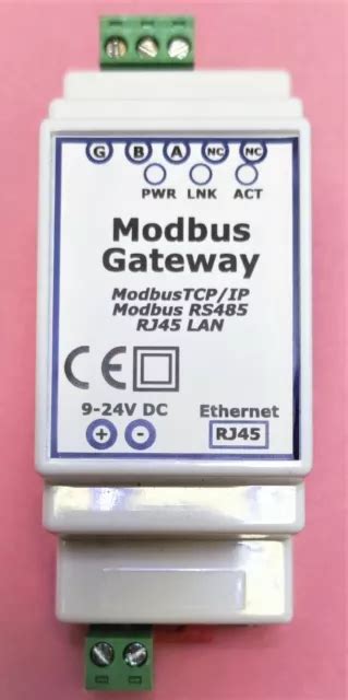 Modbus Tcpip Zu Modbus Rtu Gateway Bridge Lan Rs485 Iobroker Loxone Brücke Eur 6199 Picclick Fr
