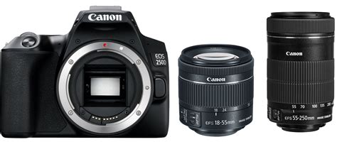 Цифровой фотоаппарат Canon EOS 250D + EF-S 18-55мм IS STM + EF-S 55 ...