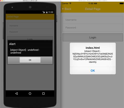 Cordova Ionic Phonegap Angularjs Local Storage Undefined Key When