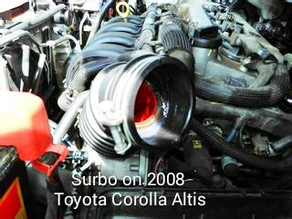More Engine Power For Toyota Corolla Altis