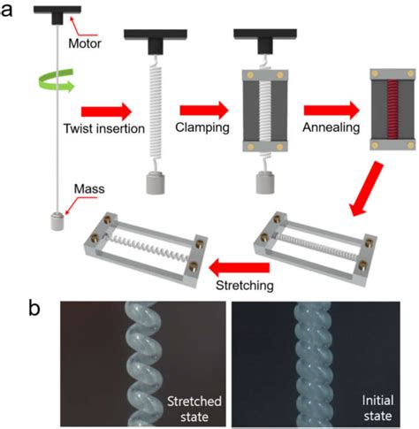 Figure 1 From A Nir Light Driven Twisted And Coiled Polymer Actuator With A Pedot Tosnylon 6