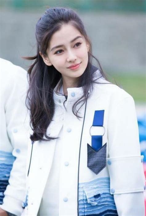 Angelababy跑男新造型讓人眼前一亮清純似夢中情人 每日頭條