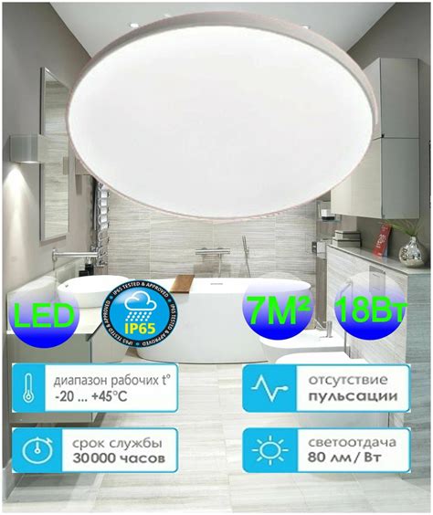 Потолочный светильникleekСветильник светодиодный накладной Le Led Bl Ip65 Белый купить по