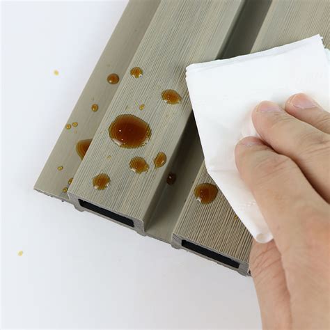 Exterior Decorative Wall Panel Pe Co Extruded Fluted Cladding Panel