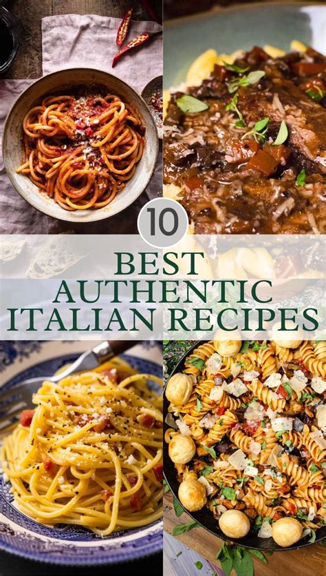 Top 10 Authentic Italian Pasta Dishes Dibujos Cute Para Imprimir