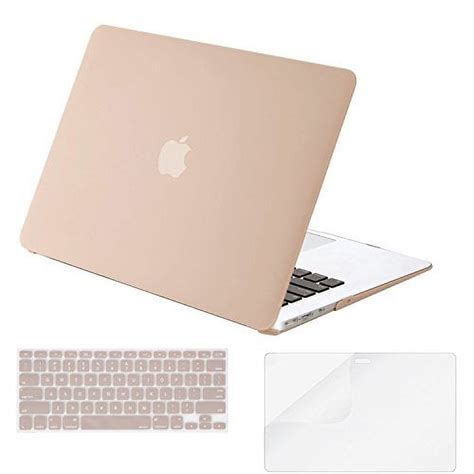 Mosiso Plastic Hard Case With Keyboard Cover With Screen Protector For