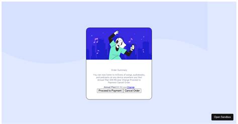 Order Summary Component Challenge Codesandbox