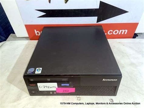 Lenovo Thinkcentre Core Duo Desktop Computer Missing Parts No Power Cord Bentley