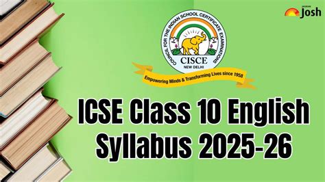 Icse Class 10 English Syllabus 2025 26 Download Revised Syllabus Pdf Here Icse Class 10 English Syllabus 2025 26 Download Revised Syllabus Pdf Here