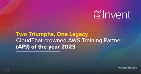 Cloudthat Wins The Prestigious Aws Training Partner 2023 Cloudthat