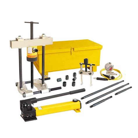 Hydraulic Cross Bearing Puller Set With Hand Pump Riverlake