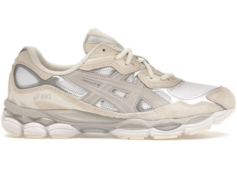 Asics Gel Nyc Coloris Blancgris Huître Homme Style 1201a789 105 Fr
