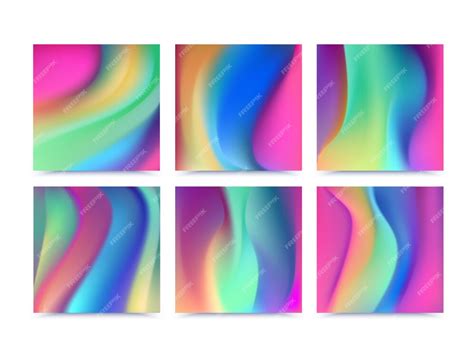 Premium Vector Abstract Blurred Gradient Mesh Background In Bright Beautiful Colors