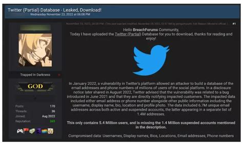 Vazamento De Dados Do Twitter Expõe Mais De 54 Milhões De Contas Menos Fios