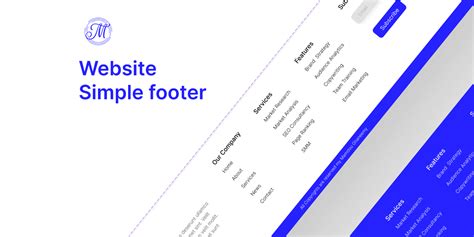 Website Footer Figma