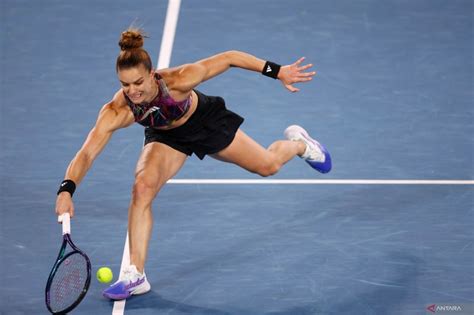 Australian Open Lin Zhu Kalahkan Maria Sakkari Antara News