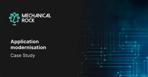 Application Modernisation